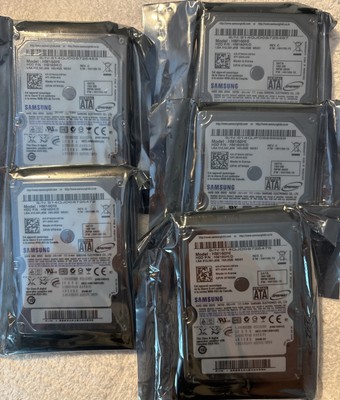 Lot Of 5 - Samsung HM160HI 160GB 5400RPM 2.5" SATA HDD 160 GB Laptop ...