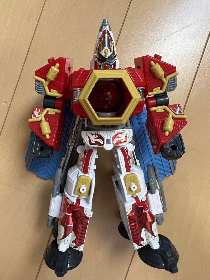 Power Rangers Uchu Sentai Kyuranger Minipla Megazord 11p set BANDAI ...