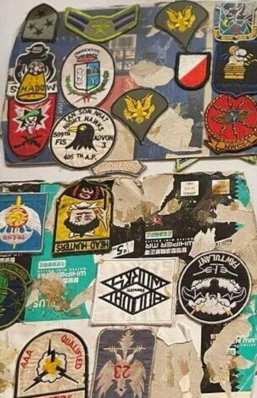 250 patches + 20 free , usaf , USSF , recon , dust off , Skull , usmc ...