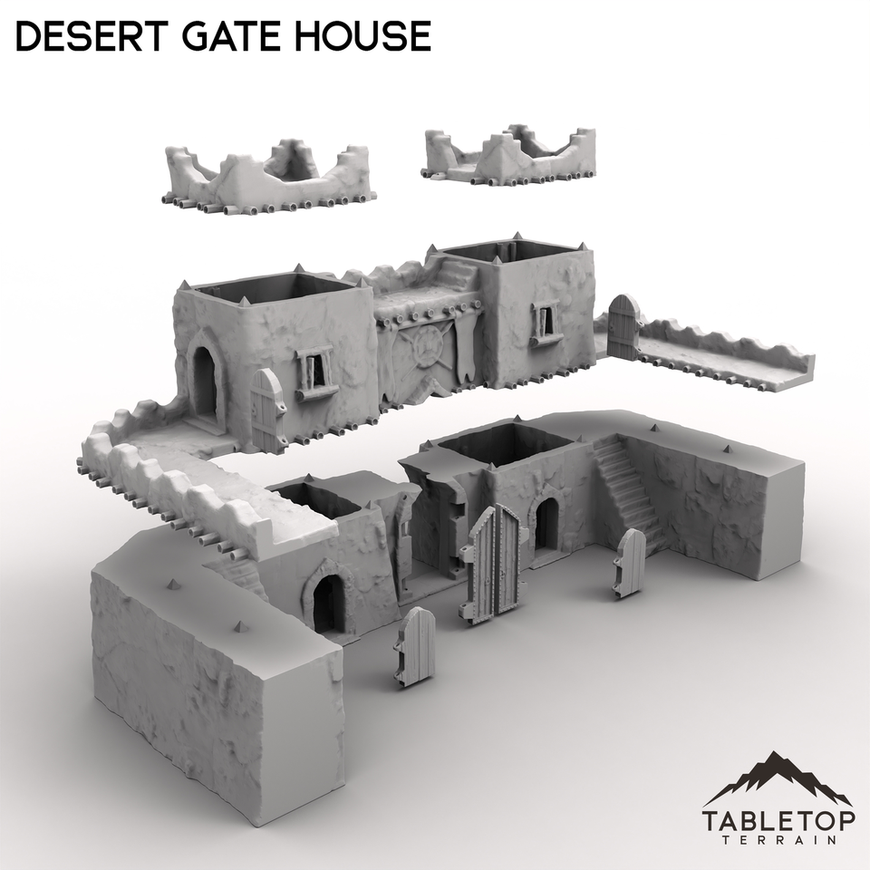 Desert Gate House - Fantasy DND Dungeons and Dragons | eBay