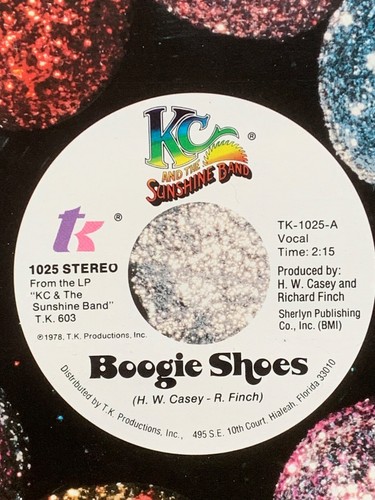 KC AND THE SUNSHINE BAND vintage 1976 POSTER ADVERT BOOGIE SHOES | eBay