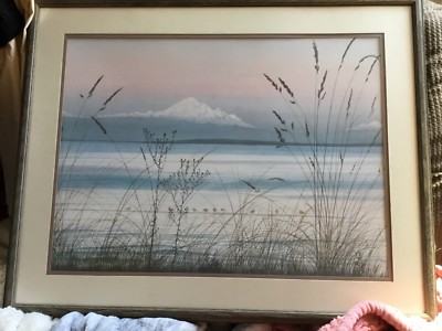 Vintage '80s Art Print Shore Birds Jeanne Duffey 14x17" Print Matted ...