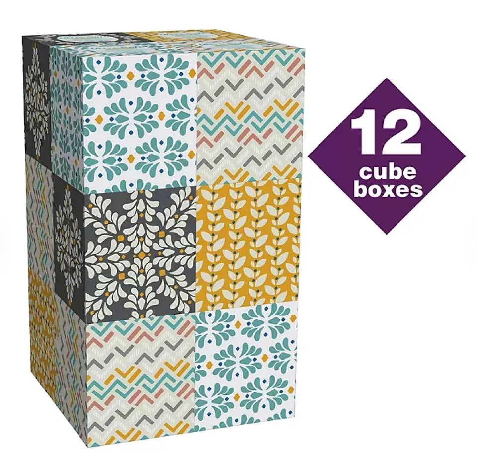 Member's Mark Ultra Soft 3-Ply Facial Tissues, Cube Boxes 80 tissues/box, 12 box 78742057583| eBay