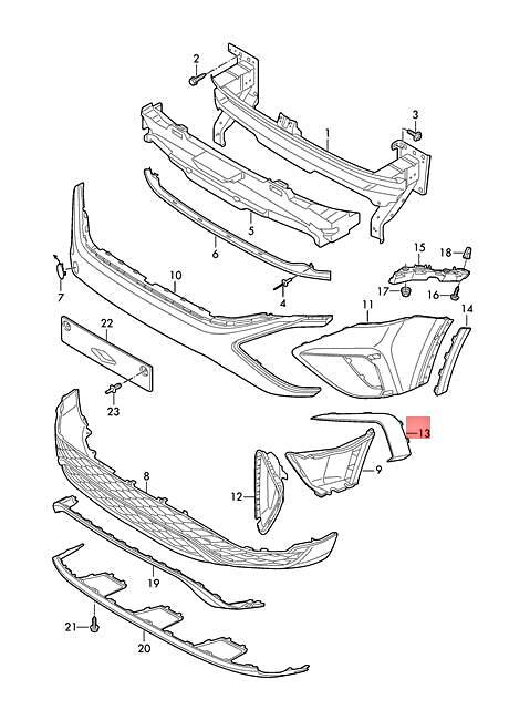 Genuine VW Taos CP1 Vent grille Left 2GL853665041 | eBay