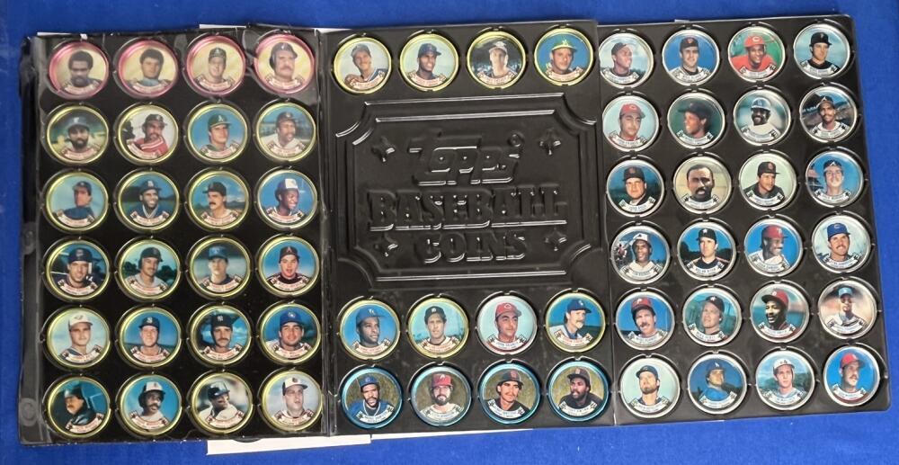 1988 Topps Baseball Coins (Set Break) Coin Card Singles #1-60 (You Pick ...