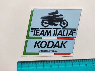 Adhesive Kodak Team Italy Sticker Autocollant Aufkleber Vintage 80s ...