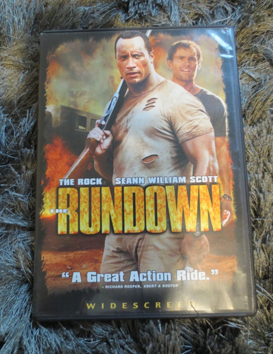 The Rundown DVD 2003 Widescreen Dwayne The Rock Johnson Seann William ...