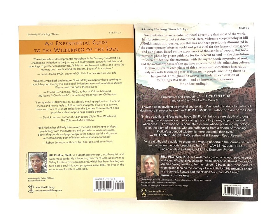 Soulcraft and The Lost Journey of Soul Initiation by Bill Plotkin PB ...