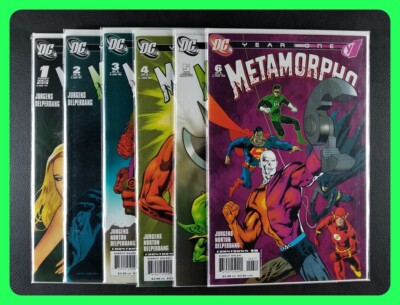 Metamorpho: Year One #1-6 Set (DC, 2007-08) | eBay