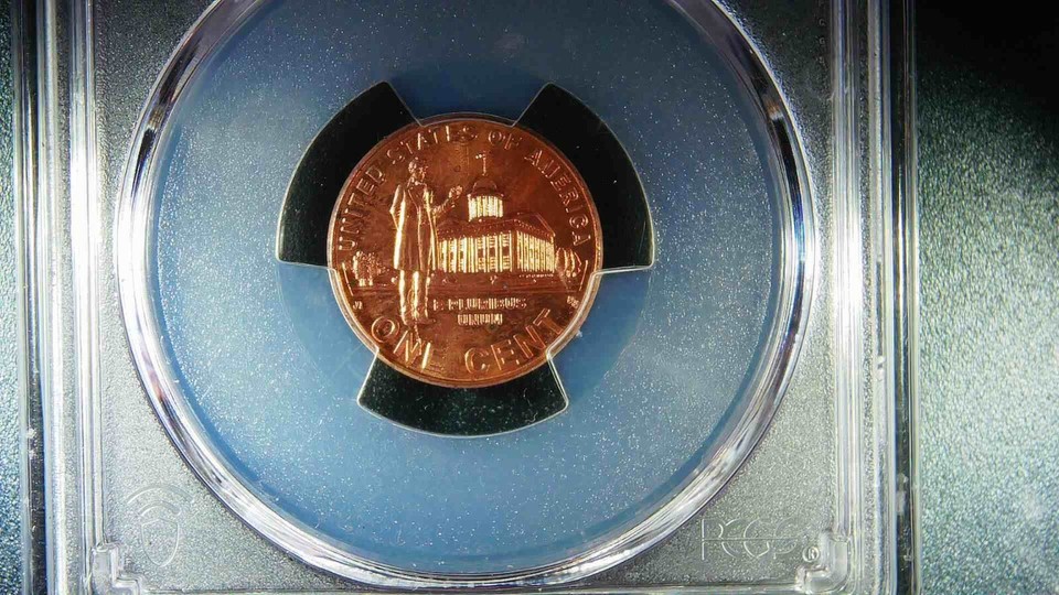 2009 Lincoln WET PANTS CENT Professional life PCGS MS64 ONE OF A KIND ...