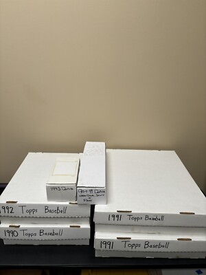 Baseball Cards Lot 8000+ Bulk Baseball Cards 1990s Commons Base Insert ...