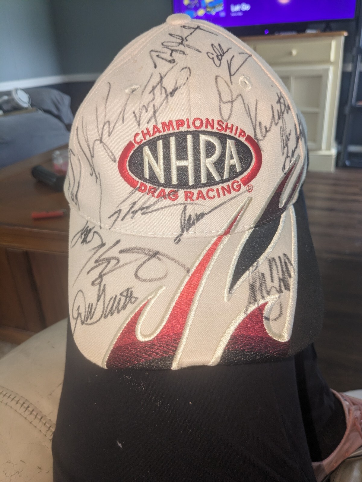 Vintage NHRA Drag Racing Driver Signed Autographed Hat Rare | eBay
