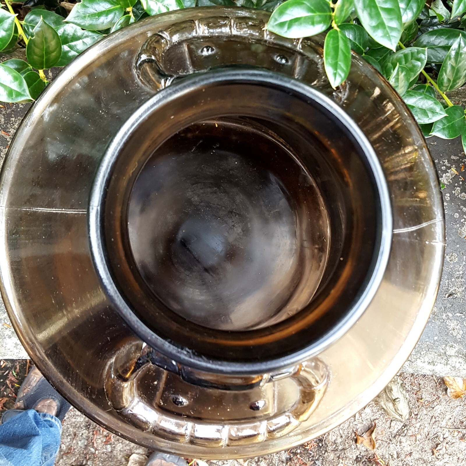 Bicentennial 1776-1976 Eagle 5 gallon Amber Brown Glass Pickle Jar ...