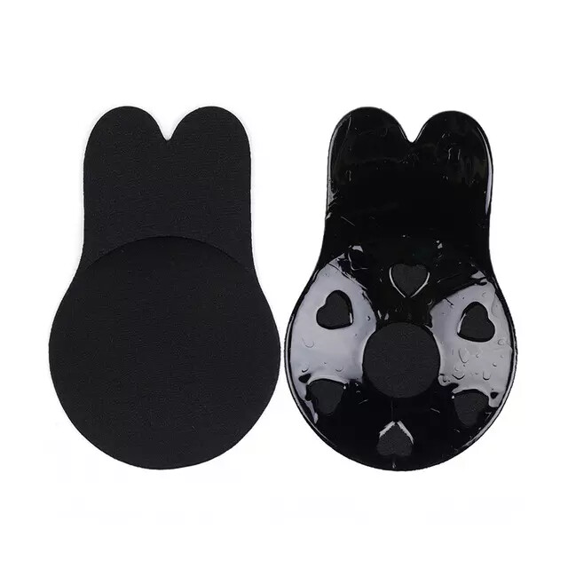 Invisible Silicone Strapless Bra Push Up Adhesive Rabbit Lift Up Stick ...