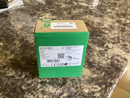 SCHNEIDER ELECTRIC CONTACTOR ,230VAC 3-POLE LC1D18U7 BRAND NEW BOXED | eBay