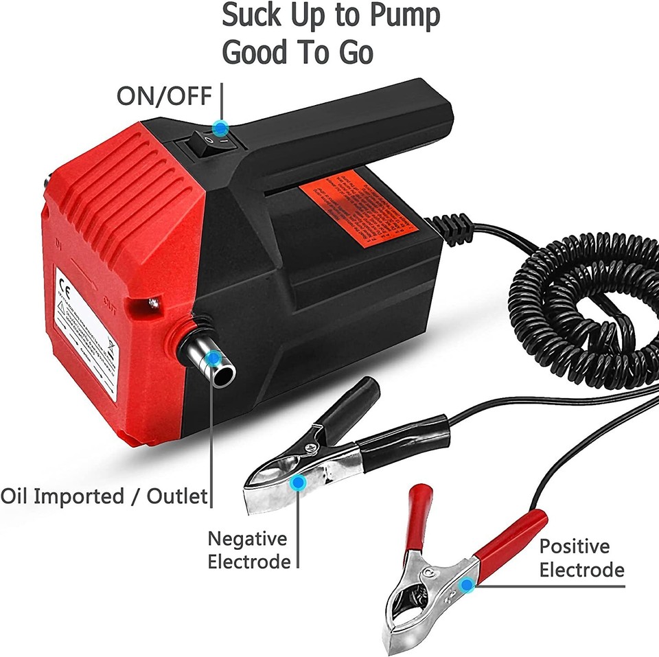 Electric Oil Transfer Pump Extractor Fast Change Transmission Fluid ...