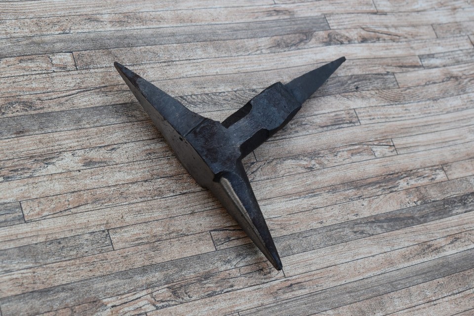 Vtg Hardy Steel Silversmith Blacksmith Tinsmith Beak Stake T Anvil Tool ...