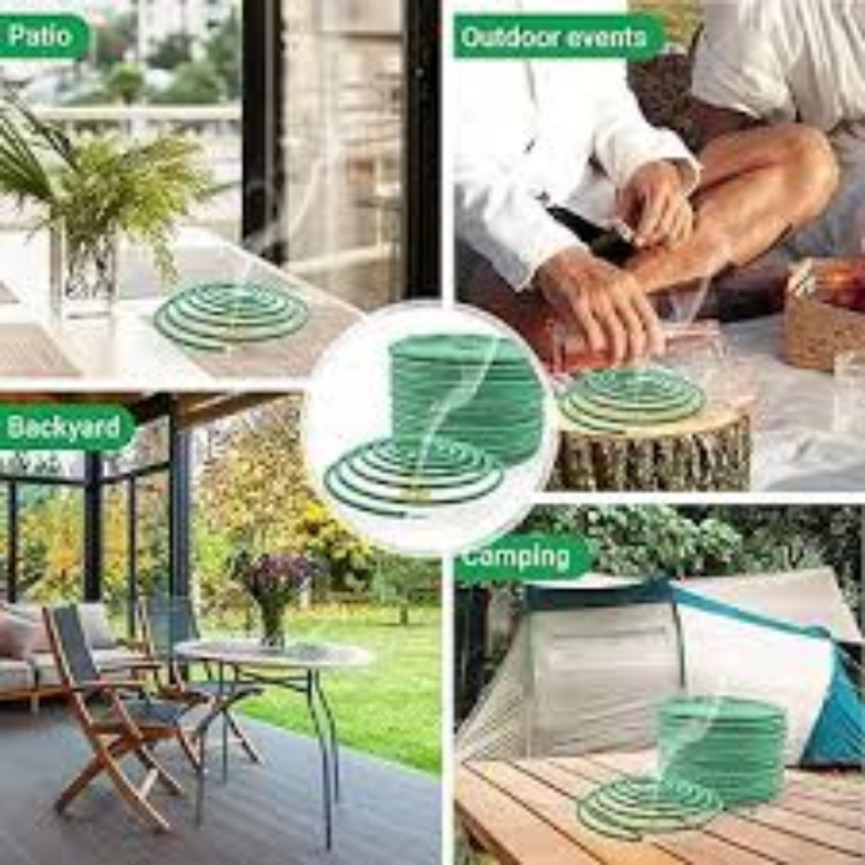 24Pcs Citronella Incense Coil Set – Natural Mosquito Repellent for ...