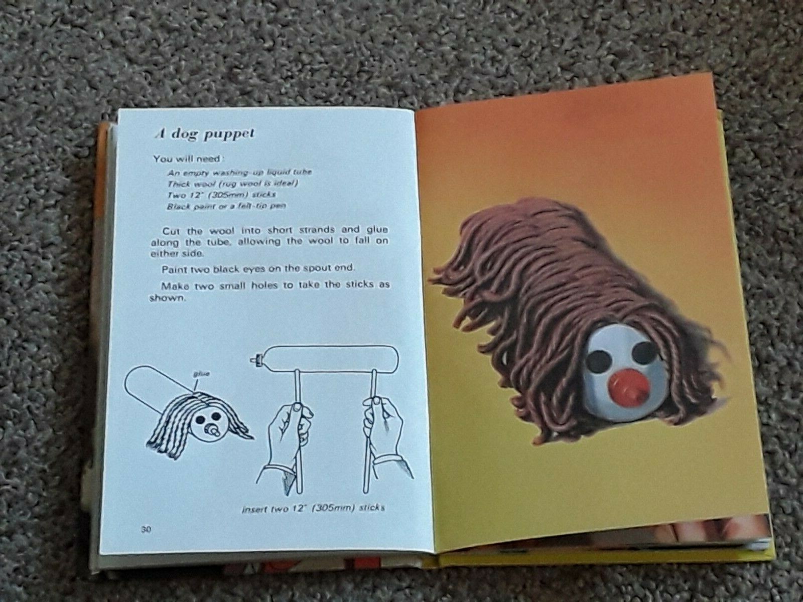 VINTAGE LADYBIRD BOOK EASY TO MAKE PUPPETS 633 1st EDITION | eBay