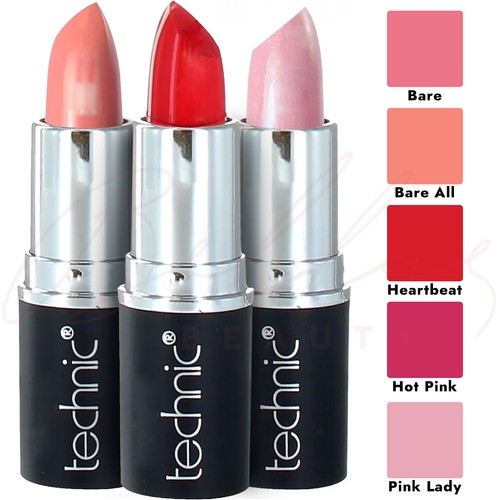 TECHNIC Lipstick Smooth Longwear Moisturising Lips with Vitamin E ...