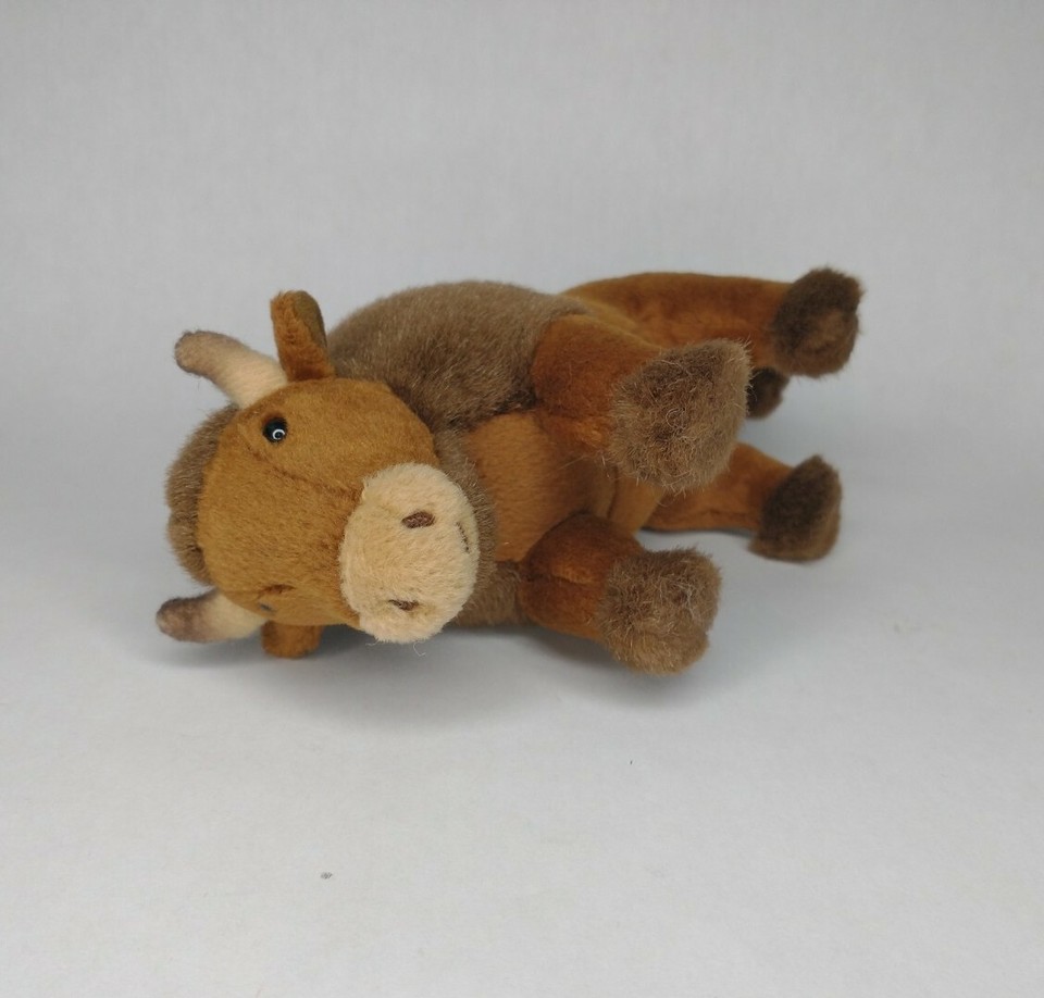 Gund Buster Plush Bull Brown Stuffed Animal Toy 8 Inches | eBay