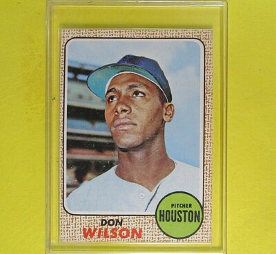 DON WILSON 1968 Pitcher Topps #77 Houston Astros | eBay