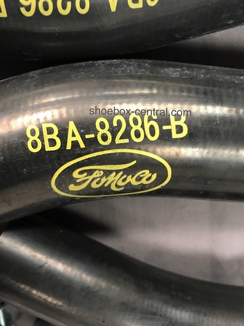 1949 1950 1951 Ford Mercury Car Flathead V8 Script Radiator Hose and ...