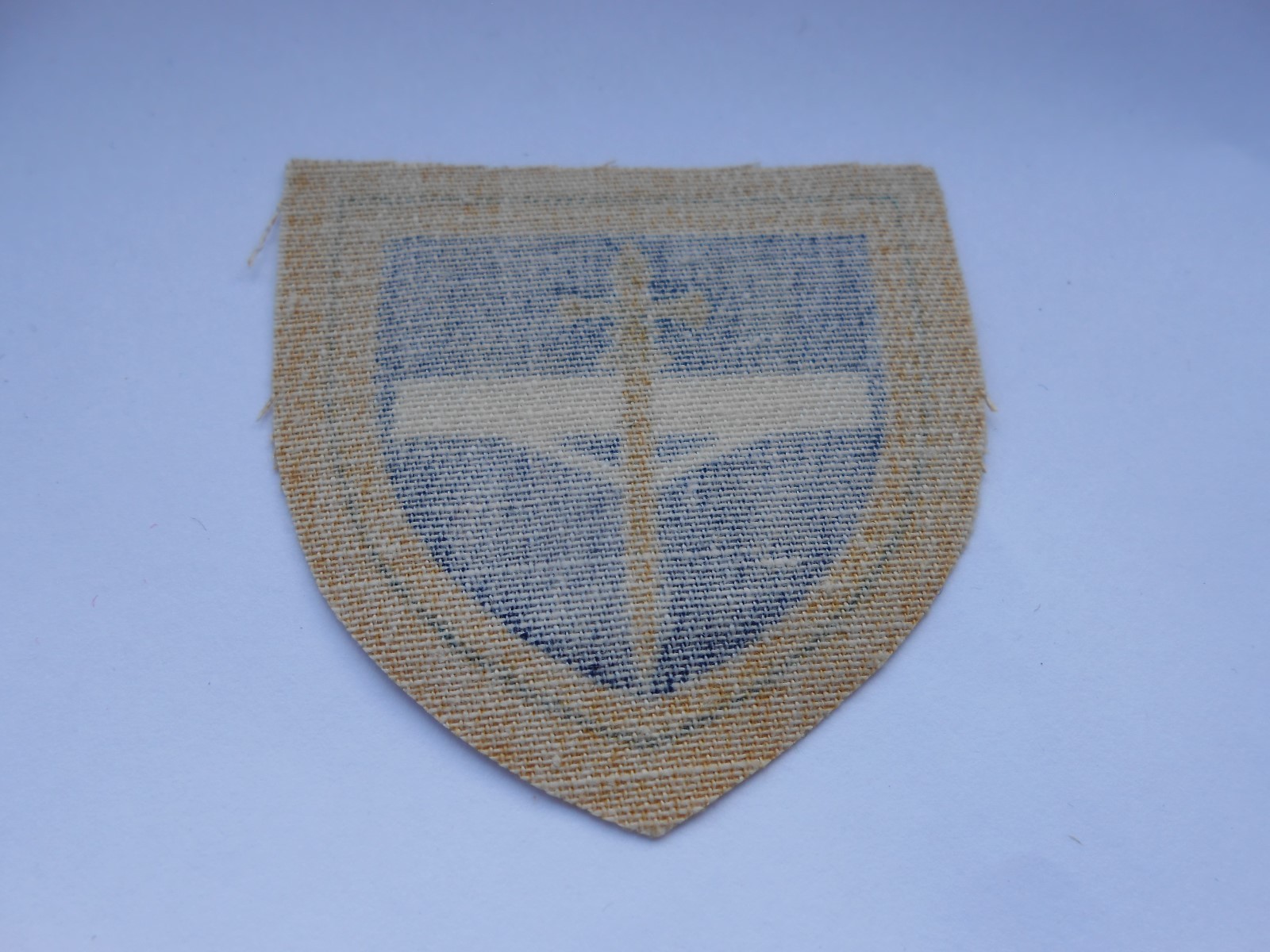 RASC army emergency reserve printed cloth formation sign military unit ...