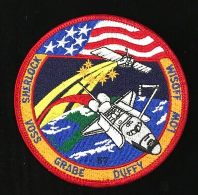 STS-57 SPACE SHUTTLE MISSION CREW 4 INCH ROUND PATCH | eBay