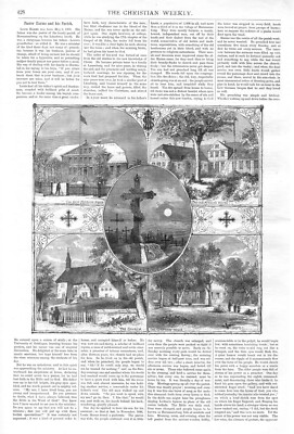 Pastor Louis Harms - Lutheran Missionary Leader - 1873 Historical Print ...