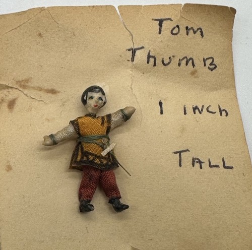 MINIATURE ARTISAN SIGNED NIADA IRMA PARK TOM THUMB DOLL 1 INCH | eBay