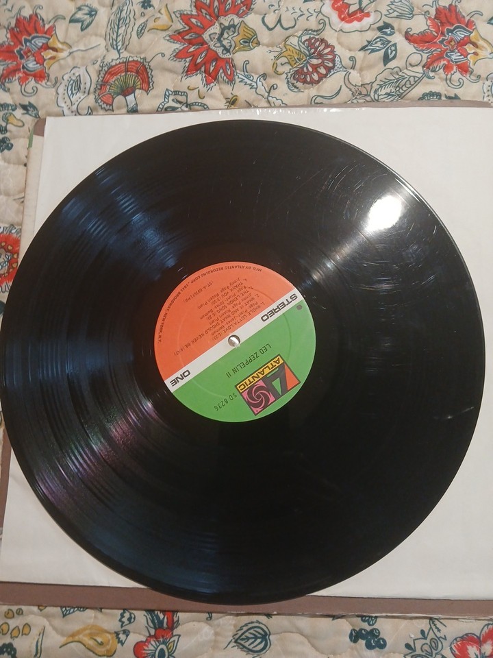 LED ZEPPELIN - II - USA - BOB LUDWIG HOT MIX - Presswell -Free Shipping ...