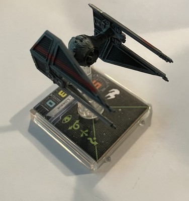 Fantasy Flight Games X-wing - Tie Interceptor (Grey) Single Miniature ...