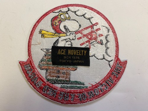 PK3241 Original Vietnam Era US Navy A1E Skyraider Red Baron Patch IR43C ...