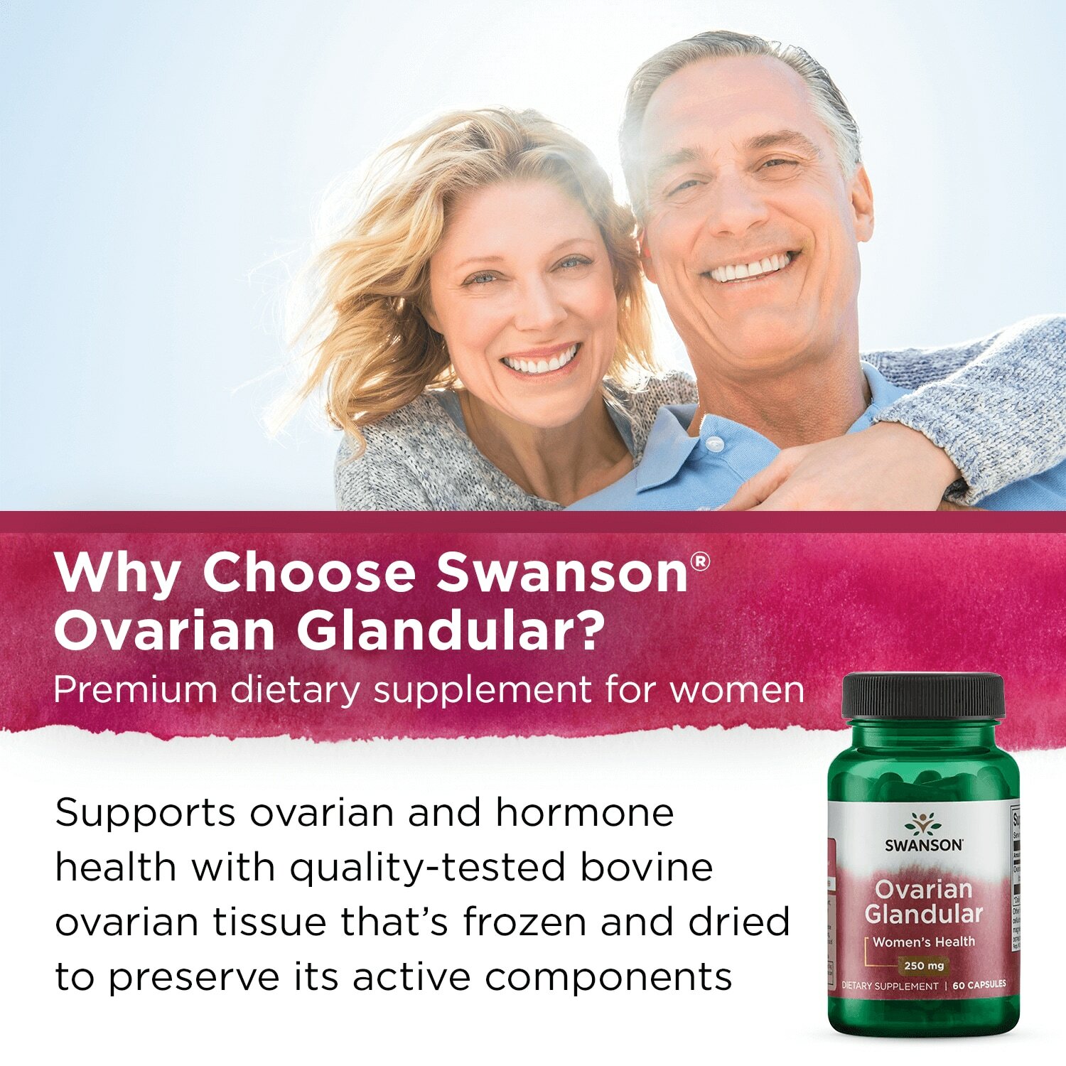 Swanson Ovarian Glandular Capsules, 250 mg, 60 Count | eBay