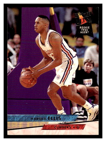 1993 Ultra #267 Harold Ellis - Los Angeles Clippers Rookie | eBay