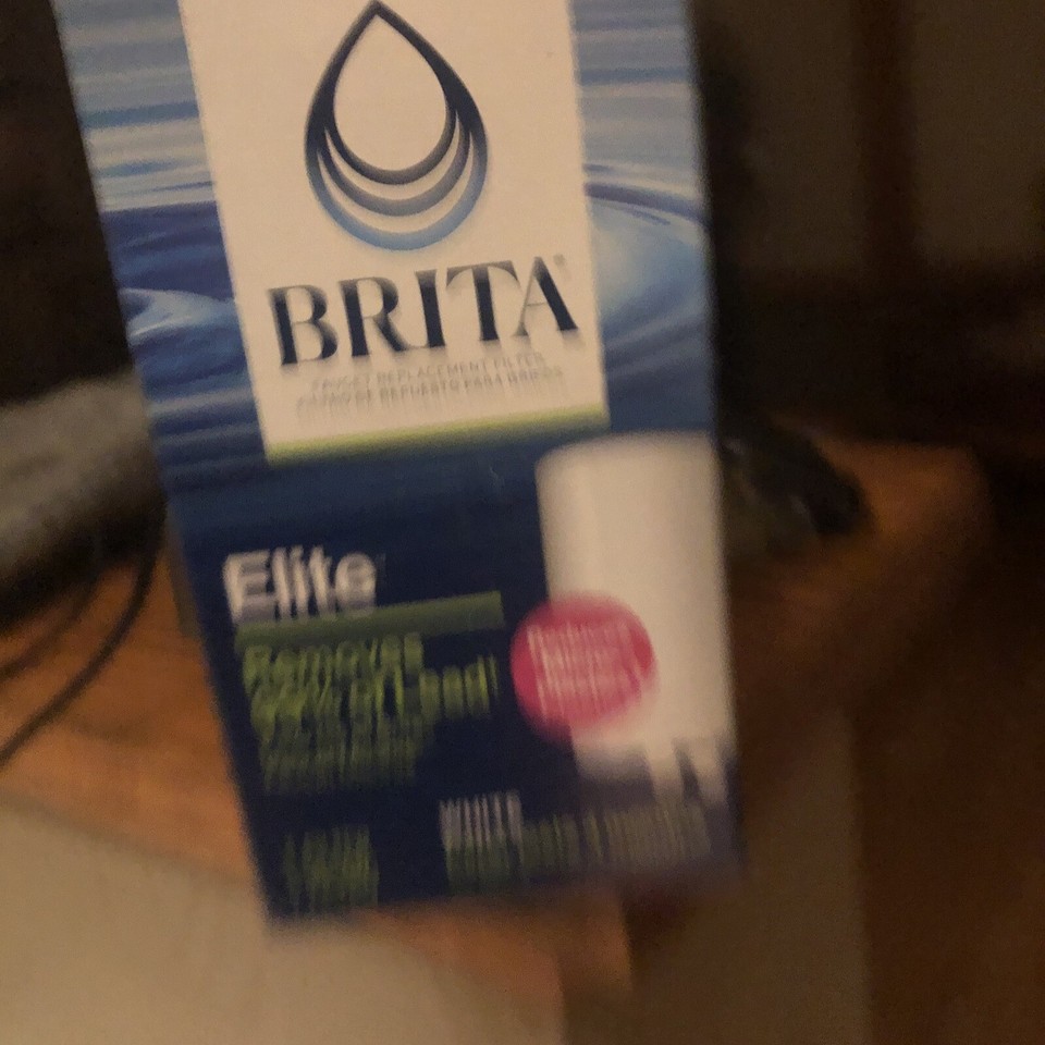 Brita FR-200 Elite Faucet Water Filter Removes Lead & Micro Plastics ...
