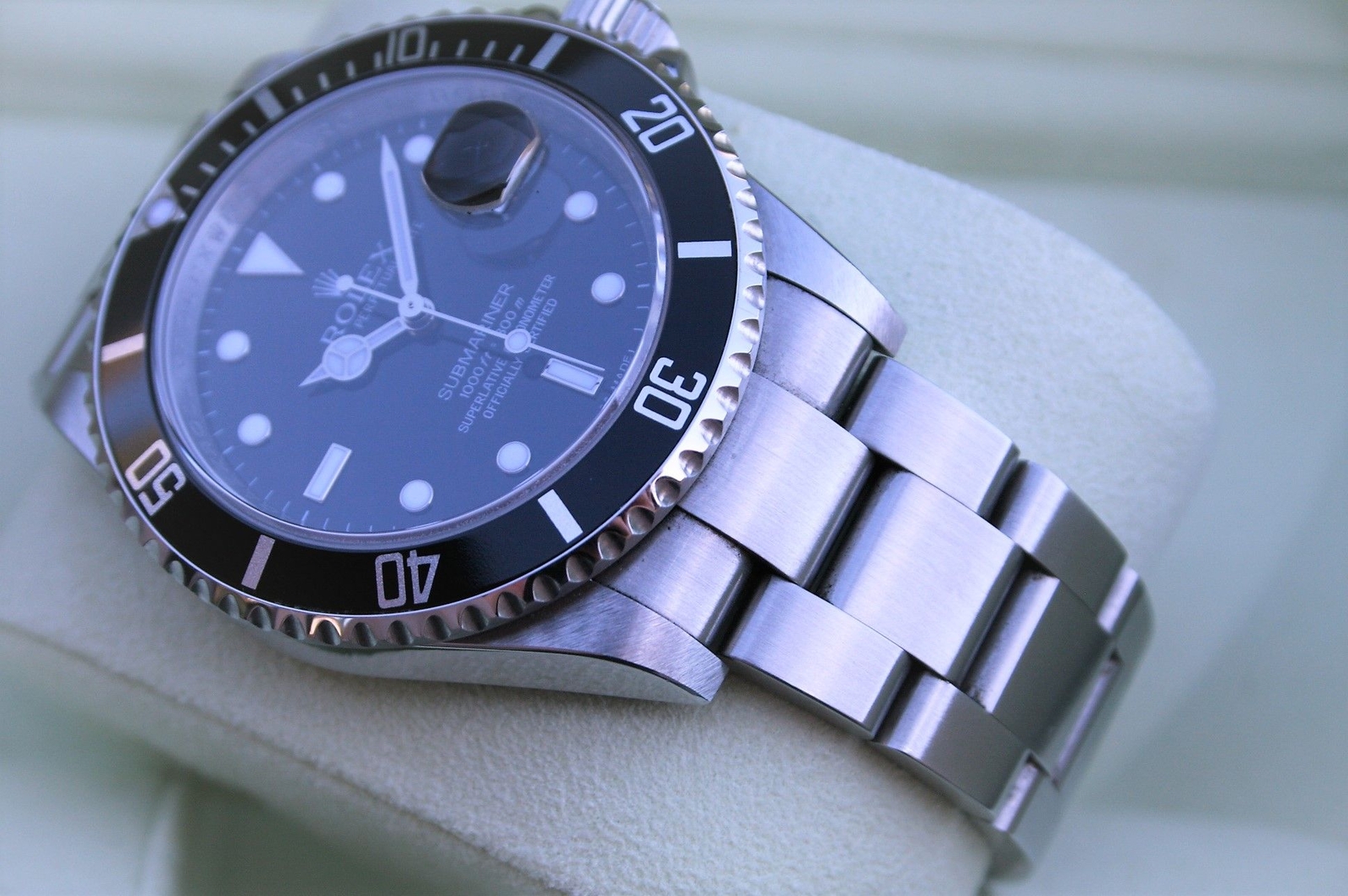 ROLEX SUBMARINER WATCH- ROLEX 16610 SUB DATE RANDOM SERIAL | eBay