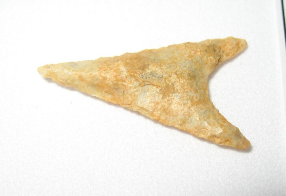 Neolithic Grade A stone age tool arrow point display case 3000BC great ...