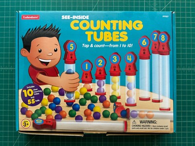 LAKESHORE Learning COUNTING TUBES Math Hands On VG CONDITION | eBay