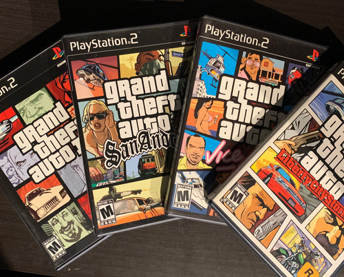 Various Grand Theft Auto Variations PS2 Slime Time Sony PlayStation 2 ...