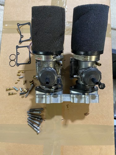 87-06 Yamaha BANSHEE YFZ 350 YFZ350 BILLET INTAKE CARB SET CARBS ...