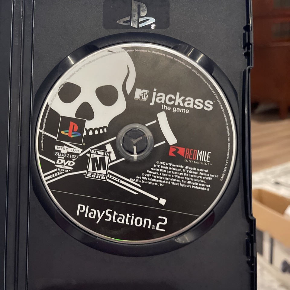 Jackass The Game Sony PlayStation 2 PS2 Complete M-Mature Tested Free ...