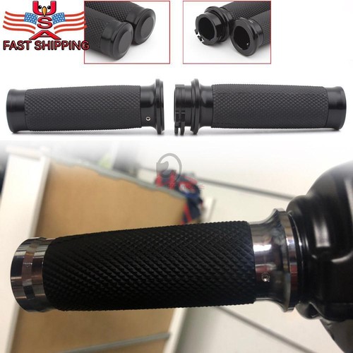 Motorcycle Universal Hand Grip Fit For Harley 883 1200 XL XR VRSC Dyna ...