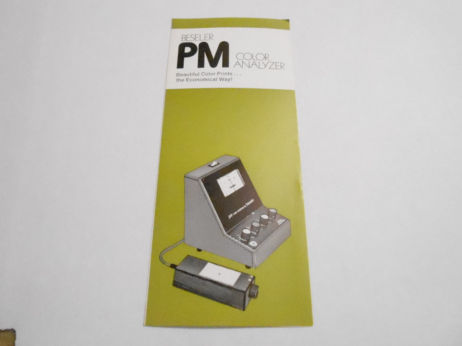 #MISC-3113 1970s CAMERA BROCHURE - BESELER PM COLOR ANALYZER | eBay