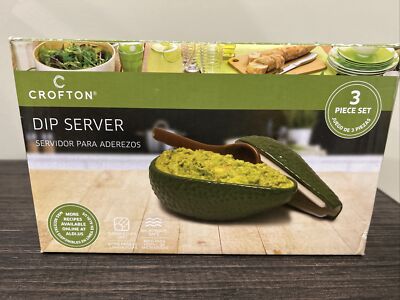 Crofton New Ceramic Avocado Dip Server | eBay