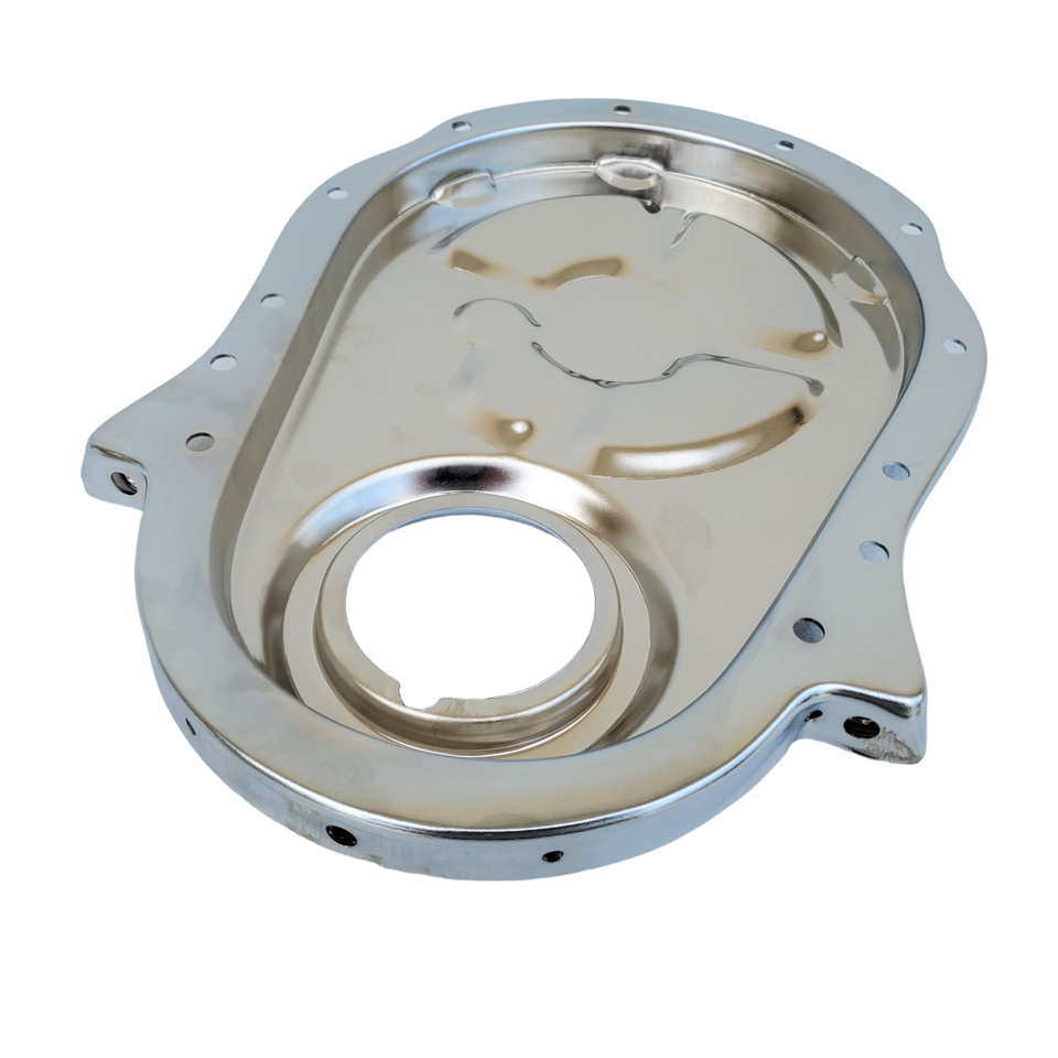 Big Block Chevy Chrome Timing Chain Cover BBC 396 402 427 454 502 | eBay