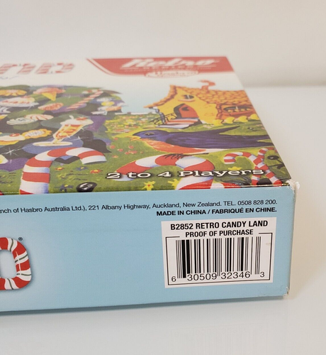 Candy Land Board Game Retro Series Based On 1967 Edition 2014 Hasbro ...