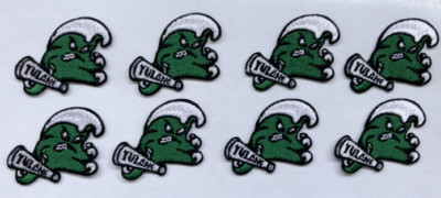 tulane patch Tulane university patch green wave college Tulane ...