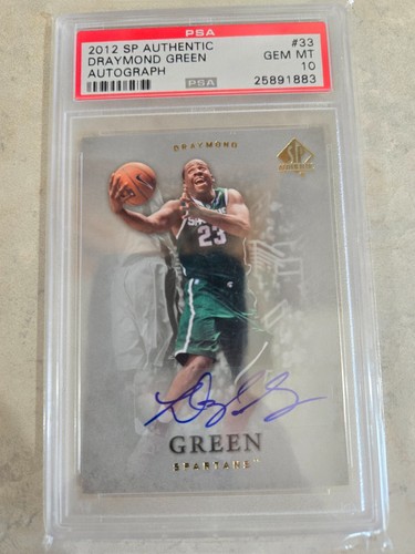2012 SP Authentic Draymond Green Autographed Rookie Card PSA 10 | eBay